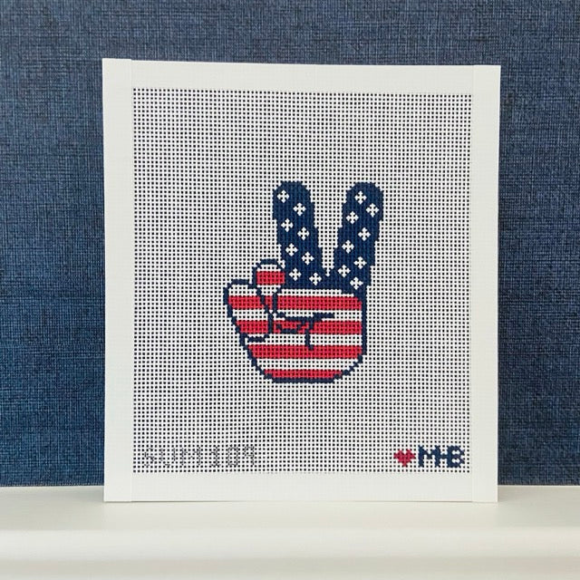 (WS) Peace Sign Flag – love mhb studio